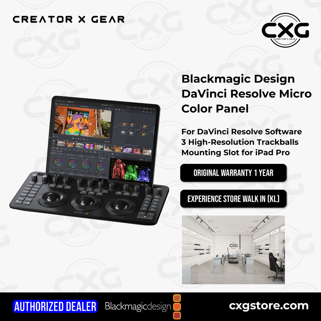 Blackmagic Design DaVinci Resolve Keyboard Micro Color Panel / Micro ...