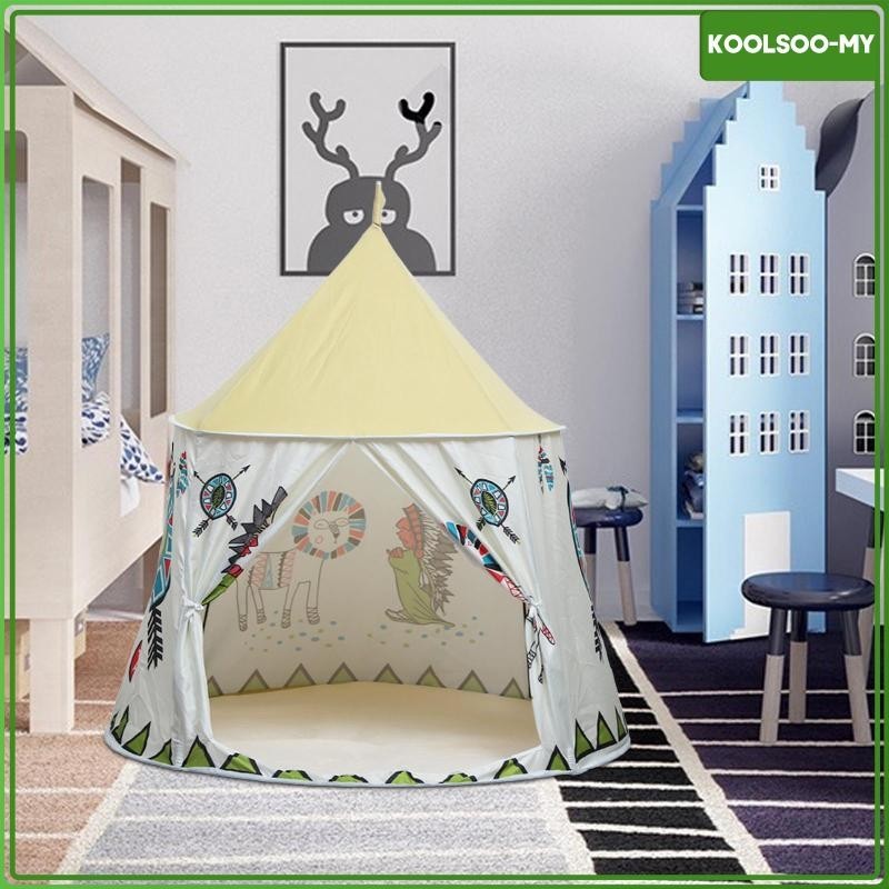 [KoolsooMY] Kids Play Tent Prince Castle Tent, Indoor Outdoor Use ...