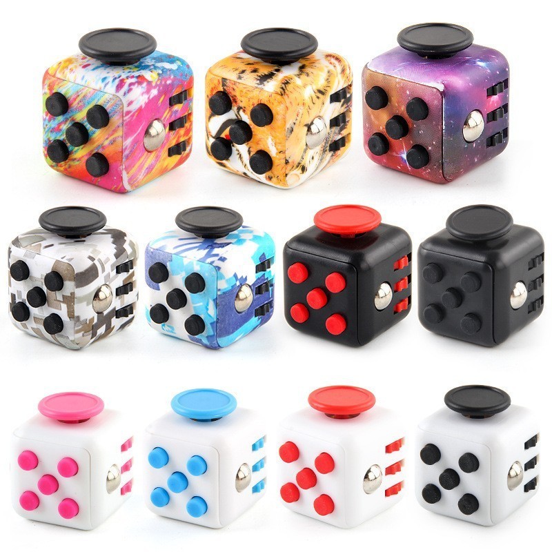 Stress relief dice fingertip magic cube finger dice, anti-anxiety ...
