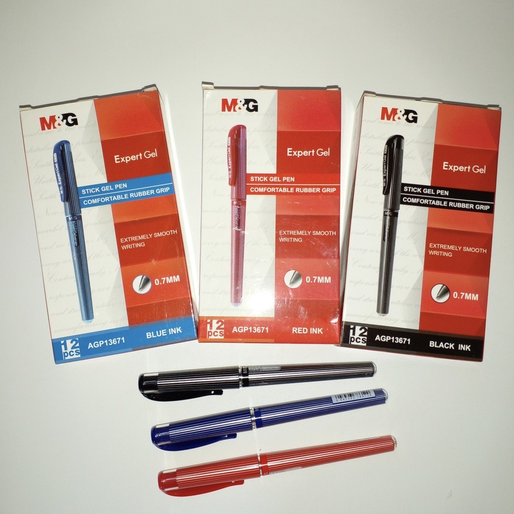M&G GEL PEN 0.7MM EXPERT GEL (Price For 1 Pcs) | Shopee Malaysia