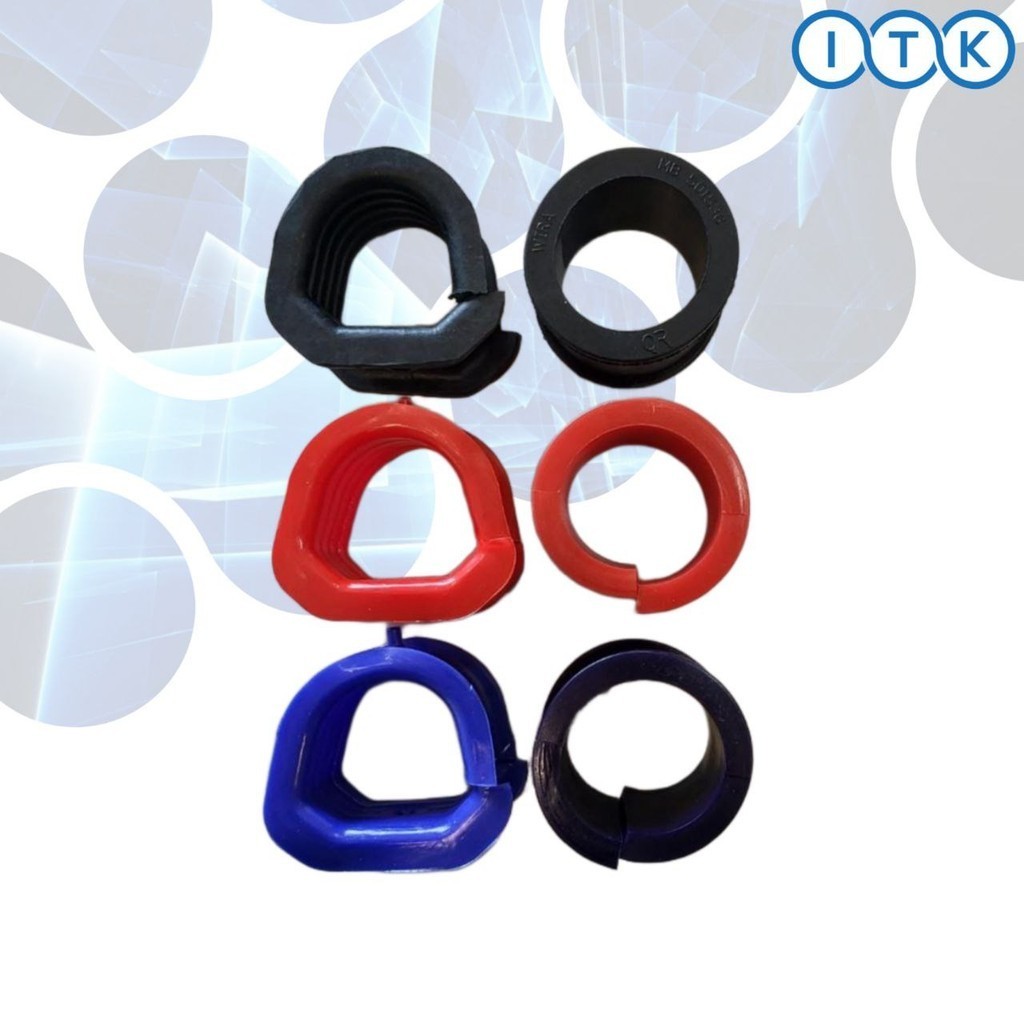 (SET) MARS STEERING RACK BUSH RUBBER SILICONE PROTON WIRA / WAJA ...