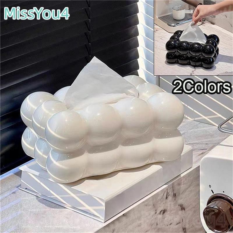 Luxurious Bubble Design Tissue Box Creative Paper Towel Dispenser For ...