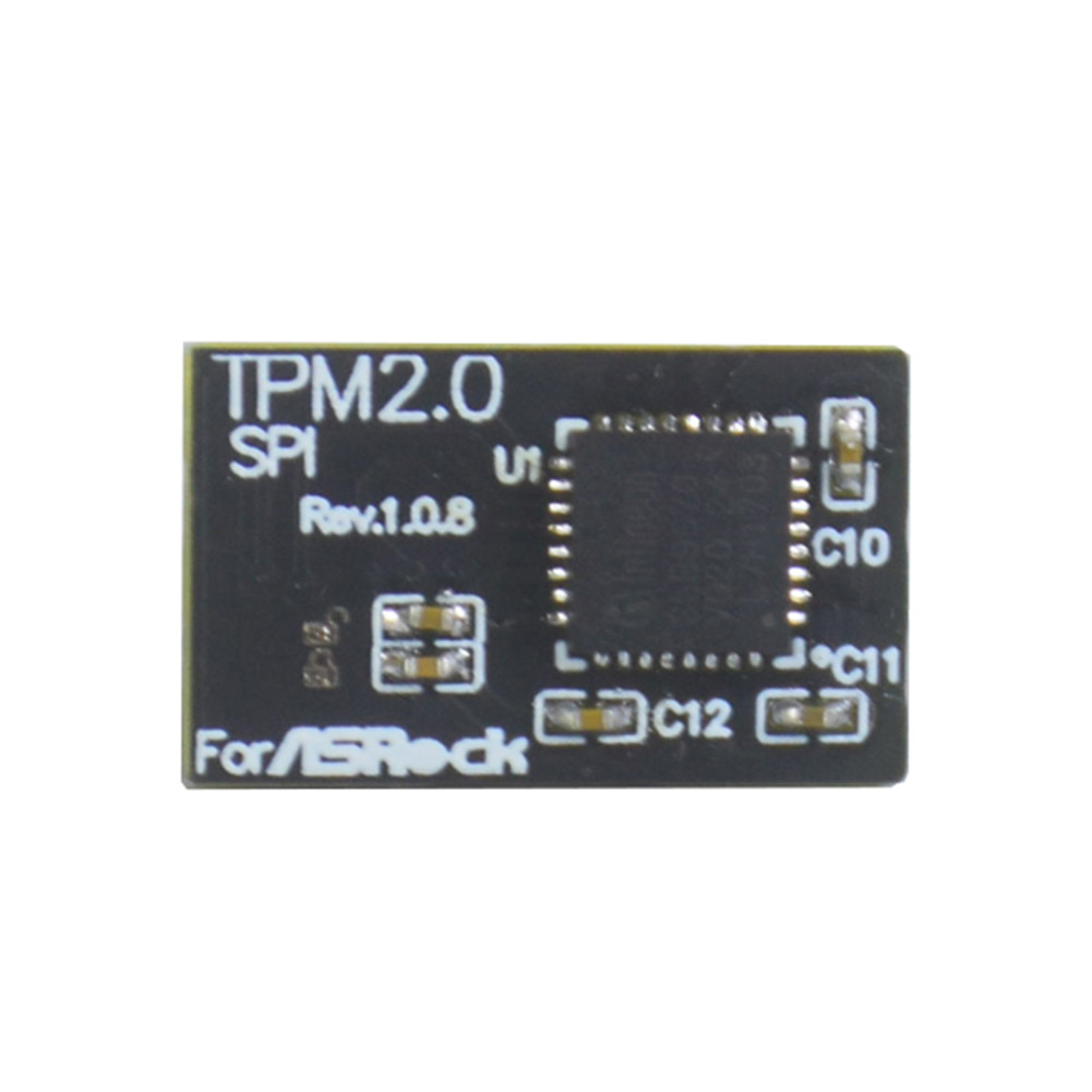 Remote Card SPI TPM SPI Module TPM 2.0 Module Chip 14 Pin for Asrock ...