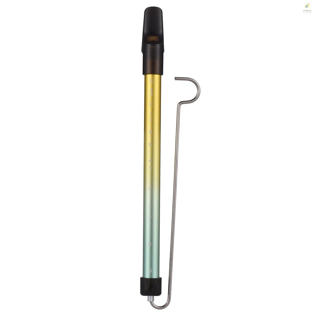 Metal Slide Whistle Scale Sliding Flute with Steel Sliding Rod Musical ...