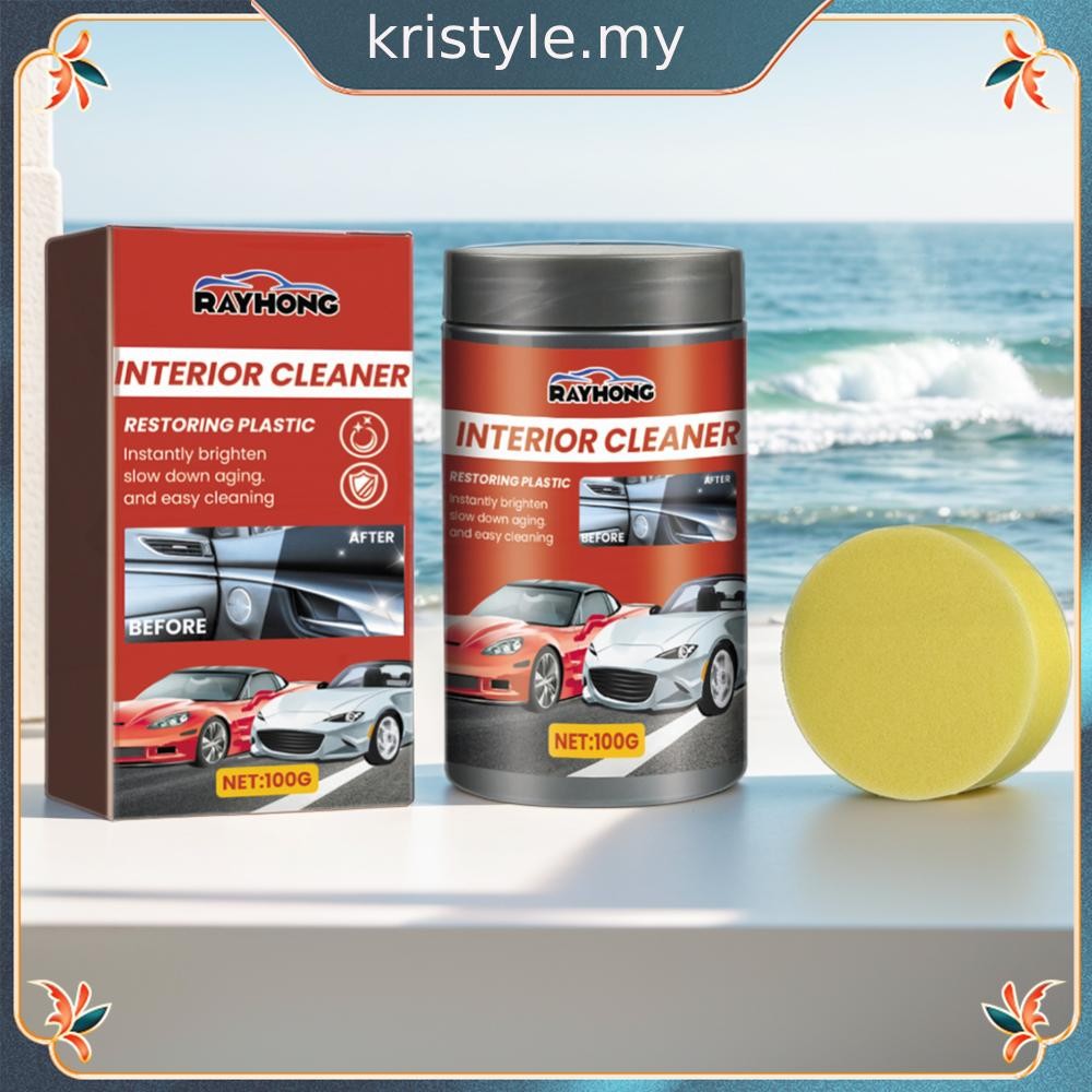 [kristyle.my] Car Interior Renovation Paste 100ML Auto Polish Repair ...