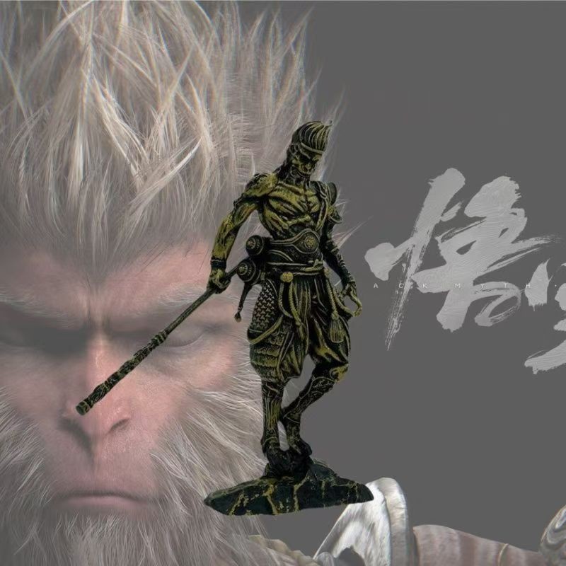 Black Myth: Wukong Action Floor Desktop Chassis Ornament Study Room and ...