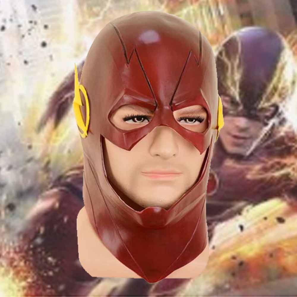 The Flash Mask The Flash 2 Movie Party Cosplay Costume Prop Halloween ...