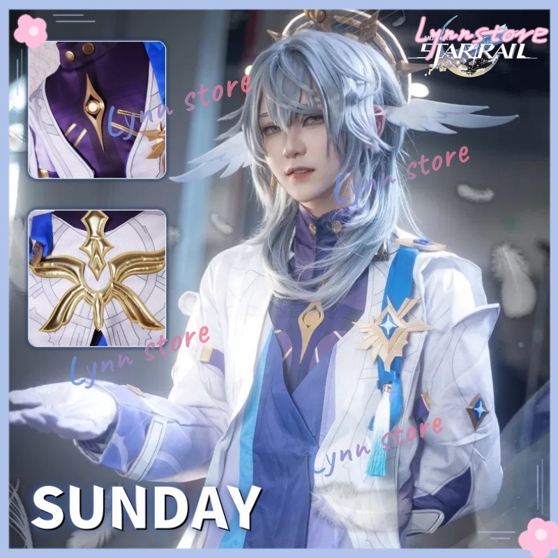 Game Honkai Star Rail SUNDAY Cosplay Costume Mr. Sunday Uniforms ...