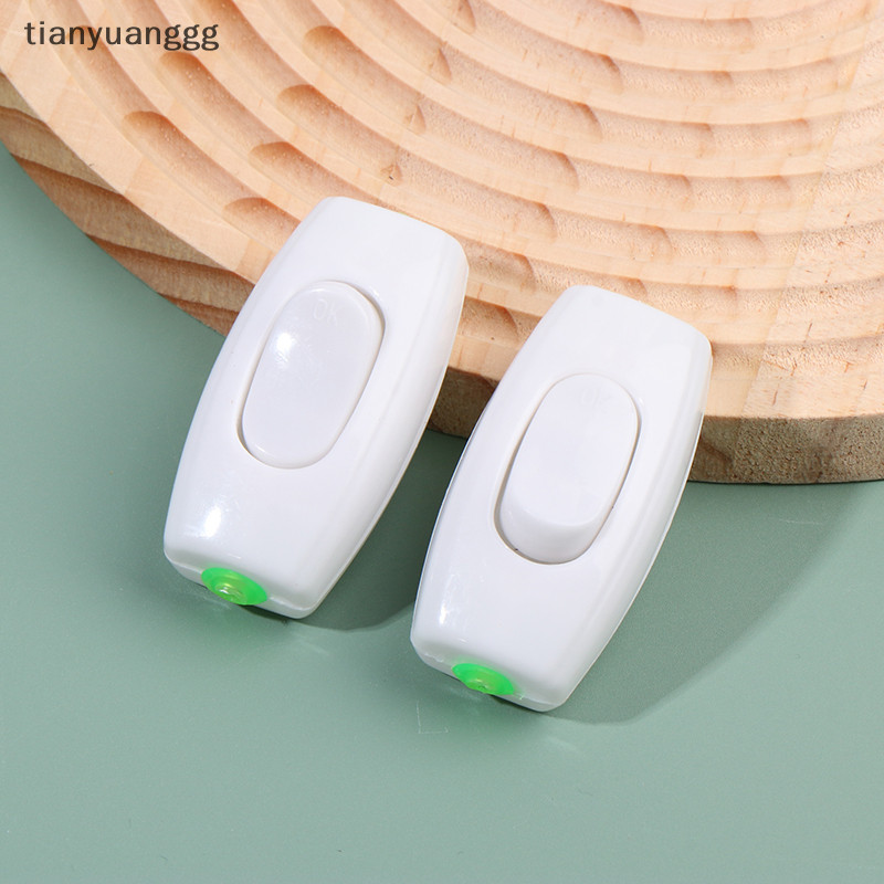 tianyuanggg Boat Shape Switch Home Light Switches Classic White Inline ...