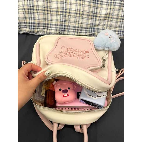 bag sekolah beg sekolah perempuan 2024 Pelajar Kolej Baharu Pentagram ...