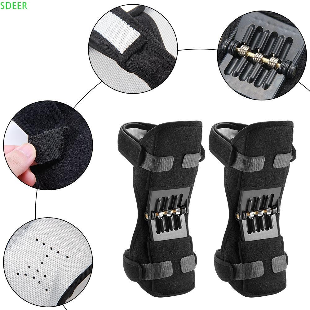 SDEER Support Knee Pad Knee Sleeve Antiskid Elastic Knee Pads Booster ...