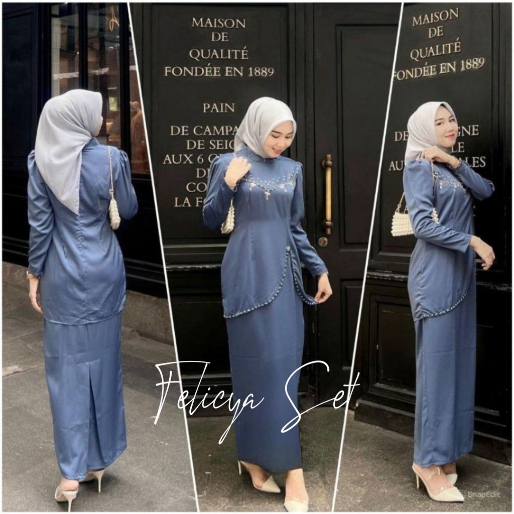 FELICYA ONE SET MALAY KURUNG DRESS PARTY DRESS LATEST WEDDING SUIT ...