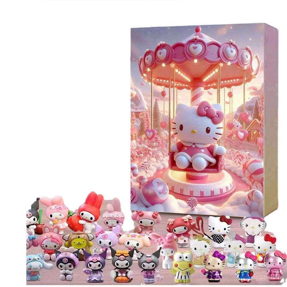 2024 Christmas Advent Calendar Gift Set Hello Kitty Christmas Arrival ...