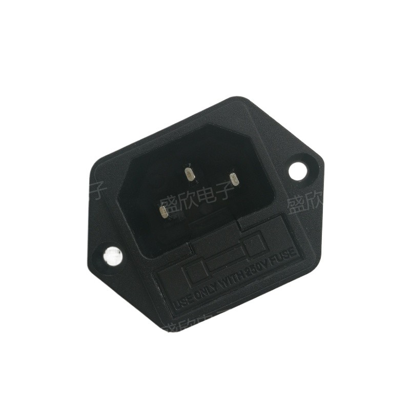Ac Power Socket Pinzi with Fuse Cassette Plug Male Socket Mainframe ...