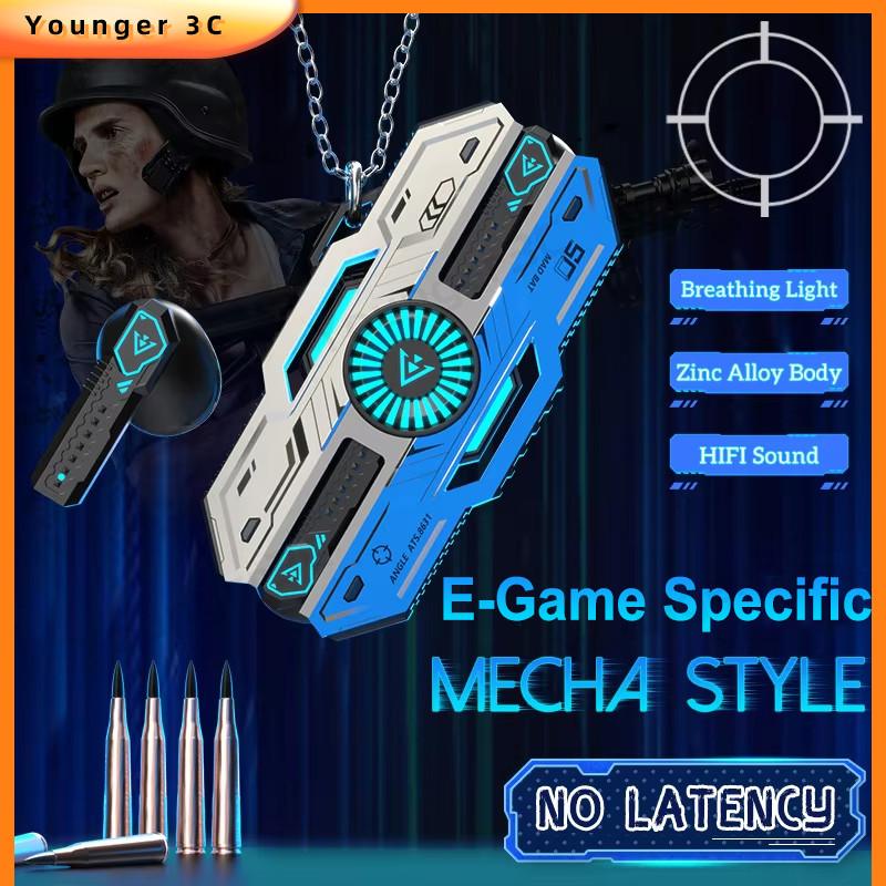 5.3TWS Low Latency Cool Galaxy Mecha style with eye-catching breathing ...