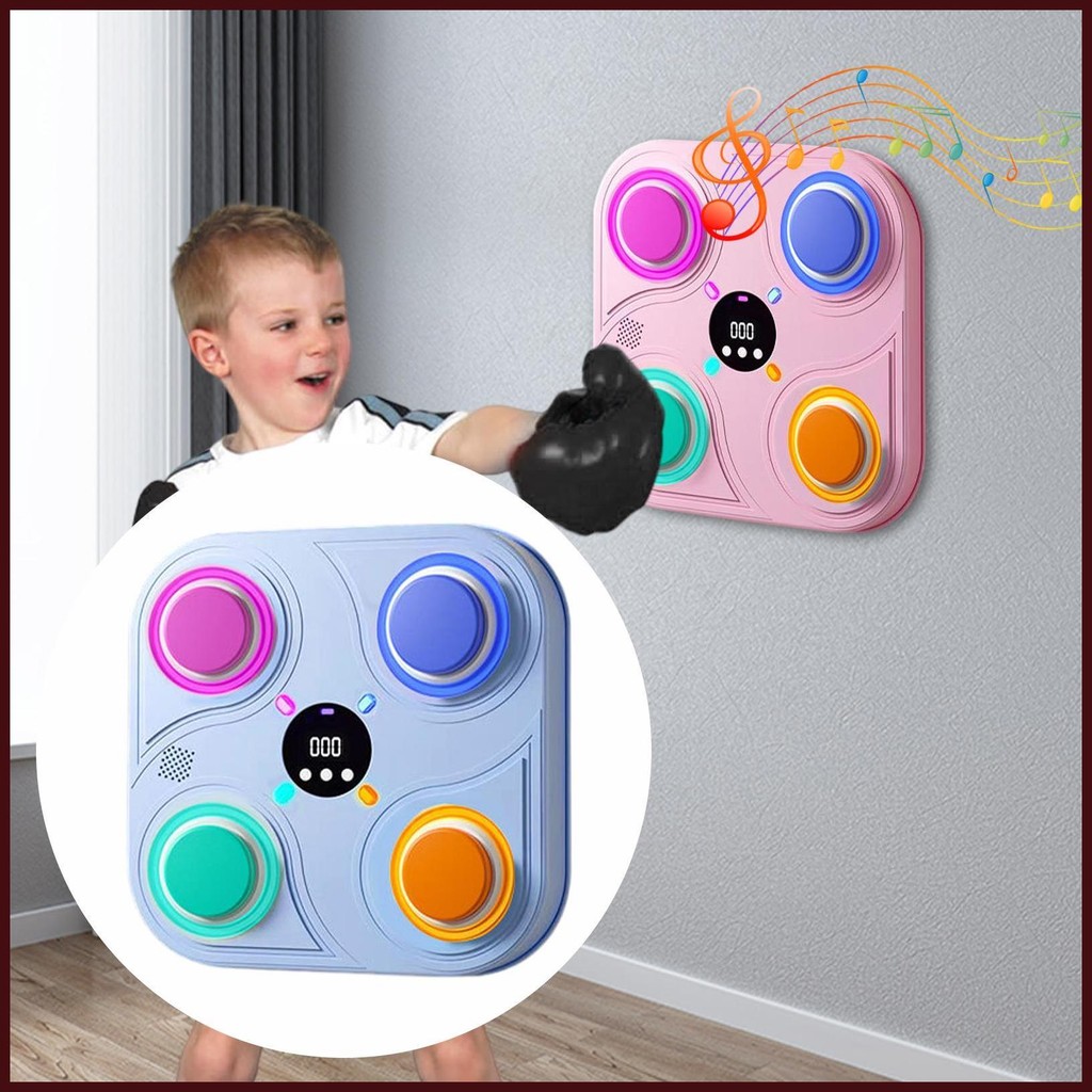 Music Punching Machine Smart Music Boxing Target Wall-Mounted Boxing ...