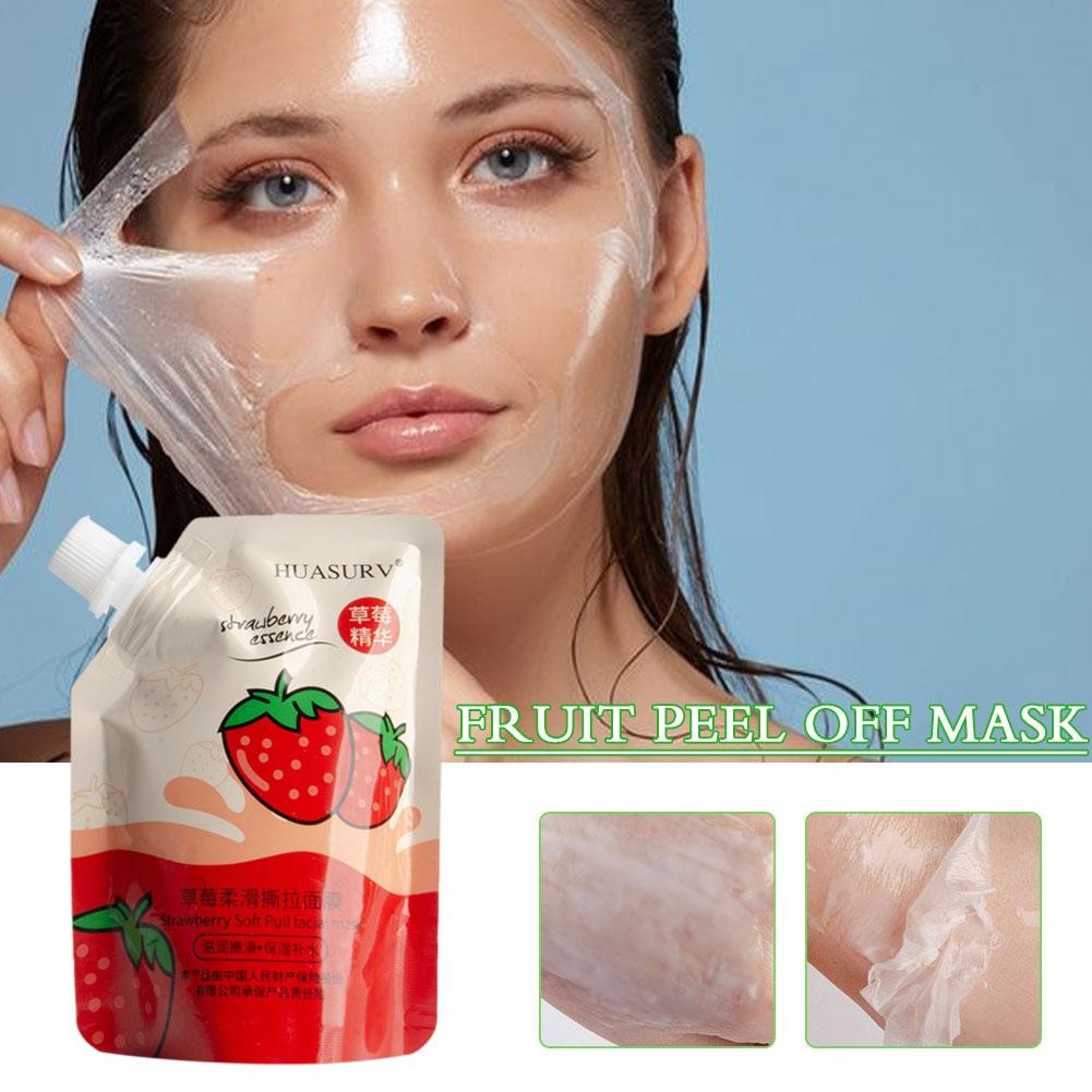 Fruit Peel Off Mask Moisturizing Smear Tear-off Mask Soothing Skin ...