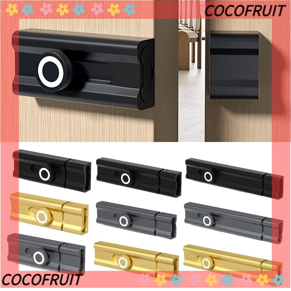 COCOFRUIT Door Latch, Aluminum Alloy Anti-theft Security Bolt Latch ...
