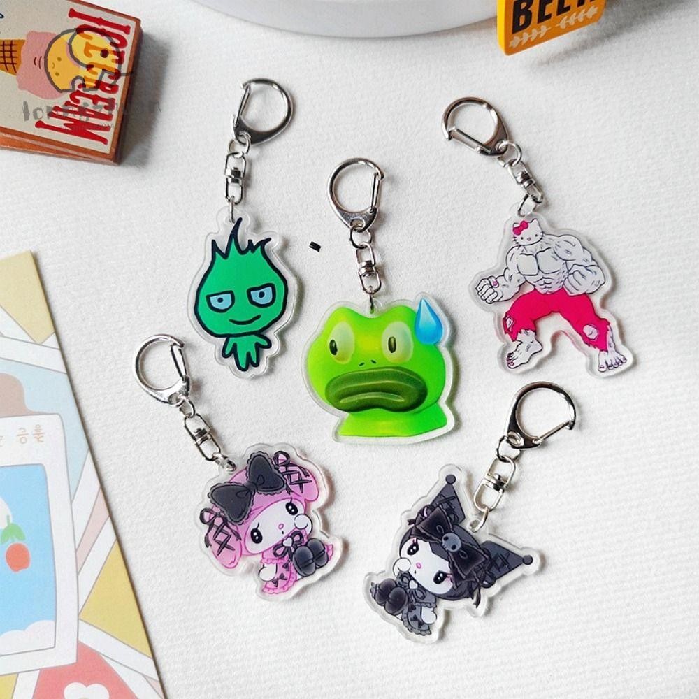 LONNGUVO Key Chain, Sanrio Cartoon Jade Gui Dog Key Ring, Pendant ...