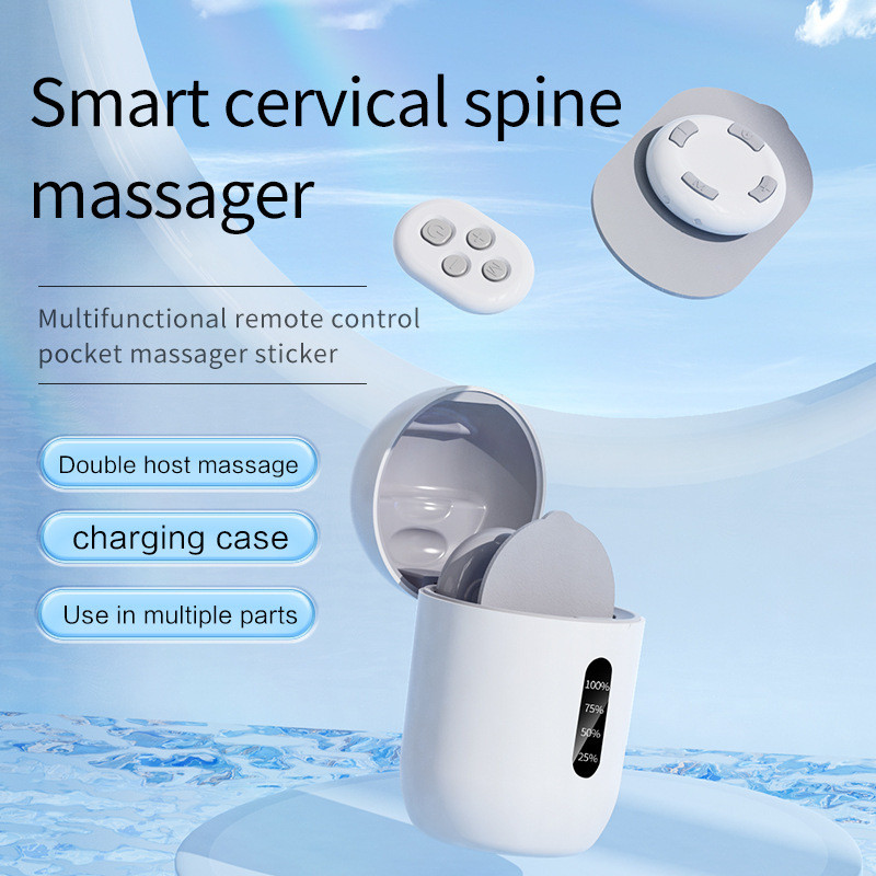 Remote Control Portable Charging Pocket Massage Sticker Pulse Cervical ...