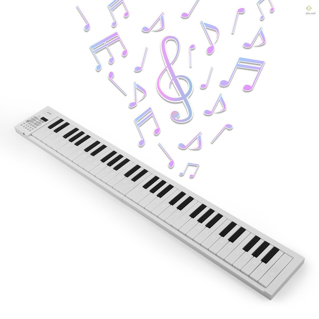 61-Key Foldable Electronic Piano Multifunctional Electronic Piano ...