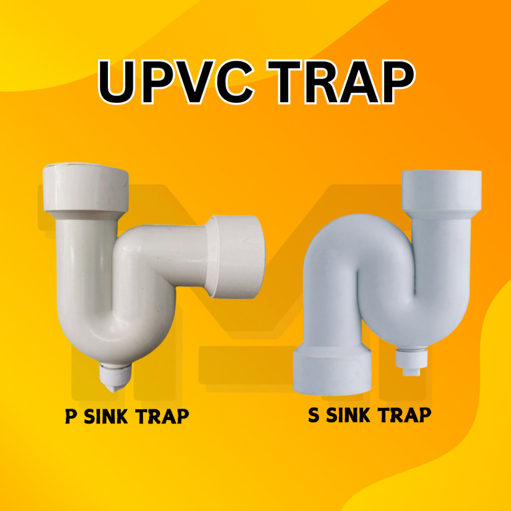 32mm / 40mm Plastik ''P' ' / ''S'' Pipe Sink Trap | Shopee Malaysia