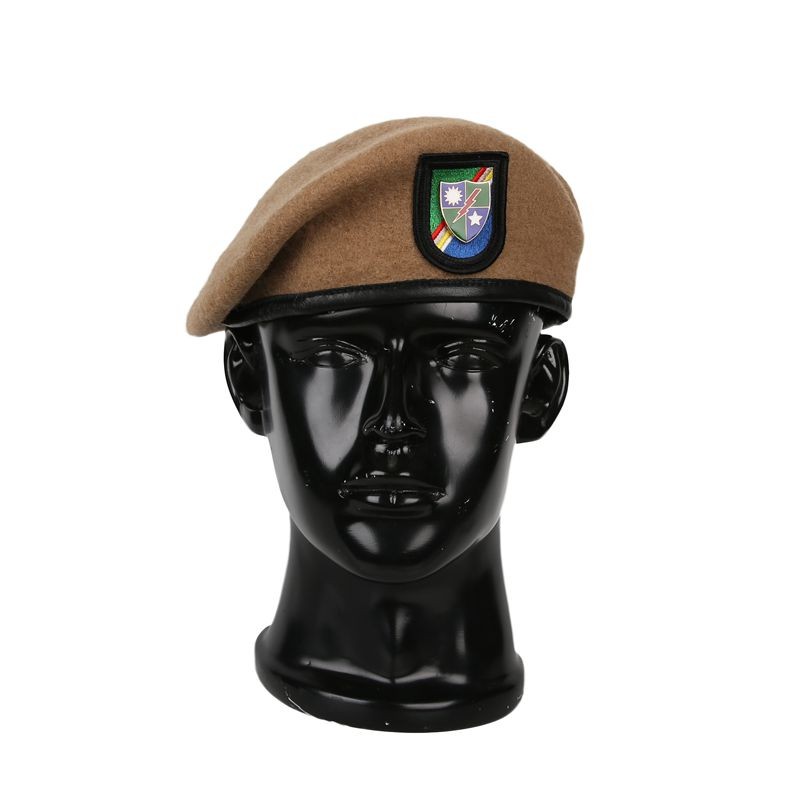 US Army Special Forces Sand colored Beret Hat Cap Captain Rank Wool ...