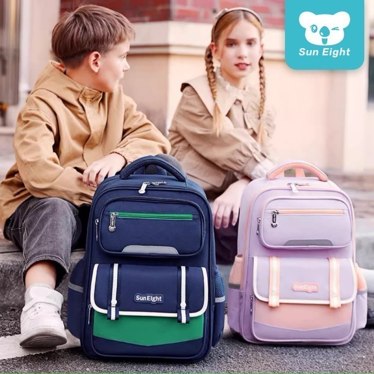 Sun Eight Swayz Ergonomic Spine Protection Primary School Bag | Shopee ...