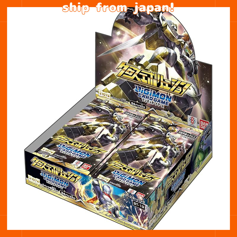 BANDAI Digimon Card Game Booster Pack Cross Evolution [BT-19] (BOX) 24 ...