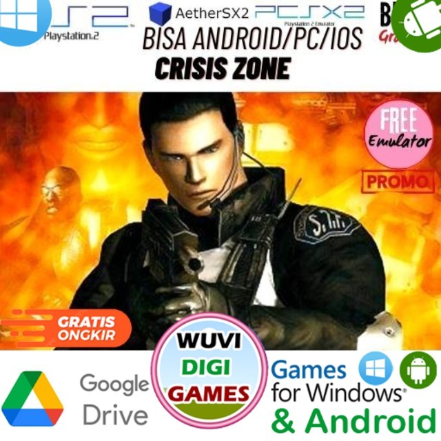 Selling PS 2 Crisis Zone | Can be used on PC / Android / IOS Plus ...