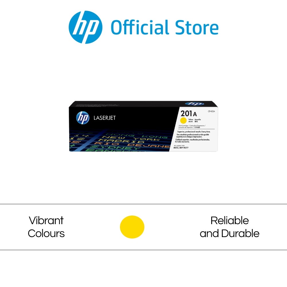 HP 201A Yellow Original LaserJet Toner Cartridge / Compatible for HP ...