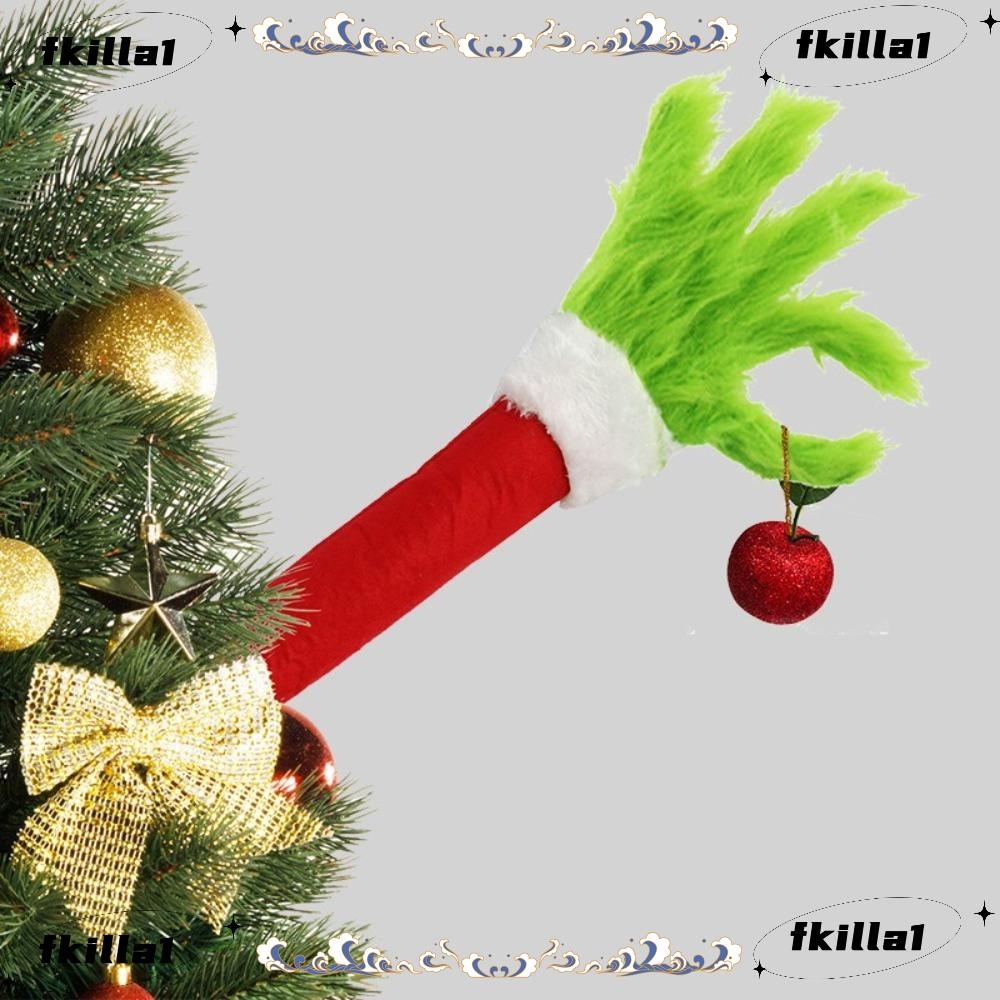 FKILA Christmas Tree Arms, Elf Party Prop Grinch Arm Pendant, Fun ...