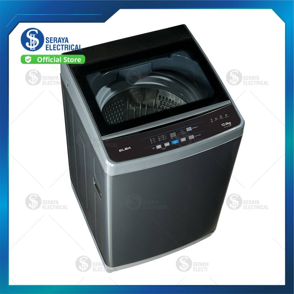 Elba 12.0KG Fully Auto Washing Machine EWTN1287DGR | Shopee Malaysia
