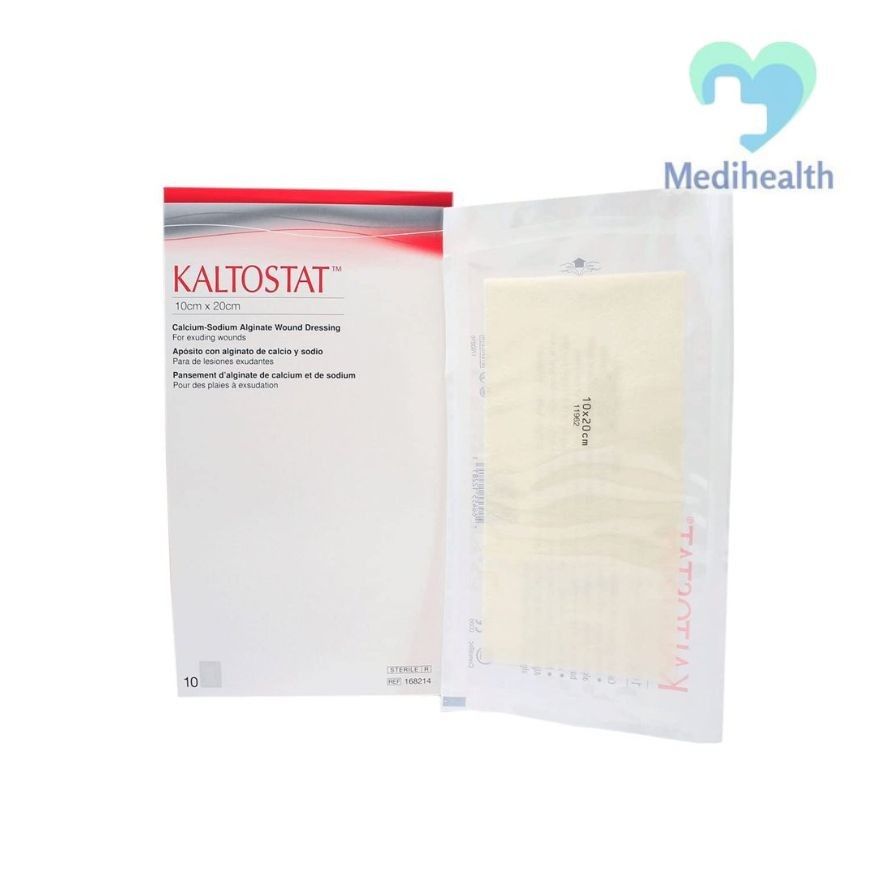 KALTOSTAT Alginate Calcium Sodium Wound Dressing 10 x 20cm [1'PCS ...