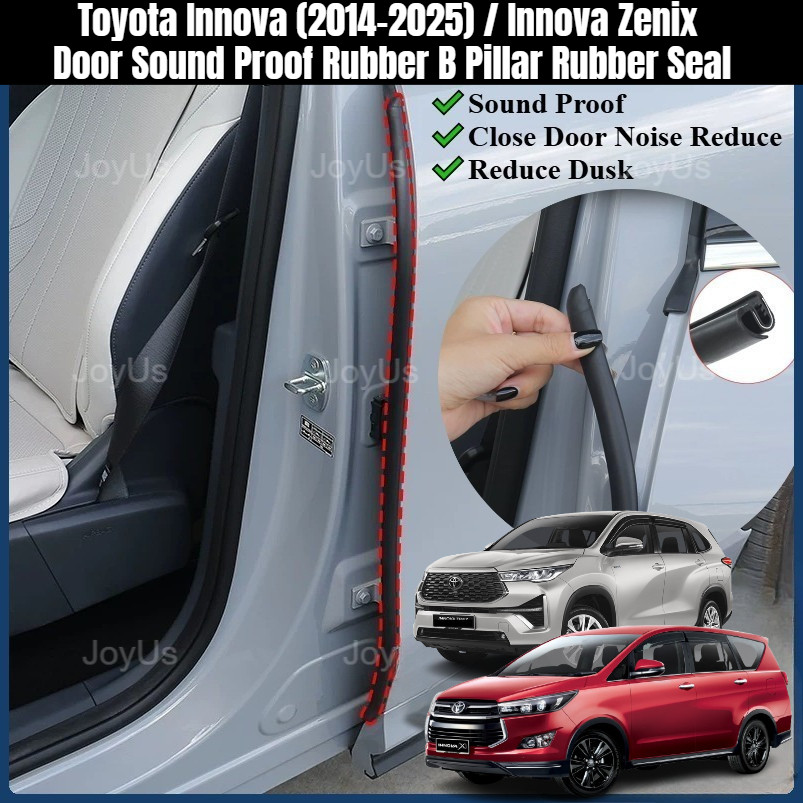 Toyota Innova (2014-2025) Innova Zenix Car Door Sound Proof Rubber B ...