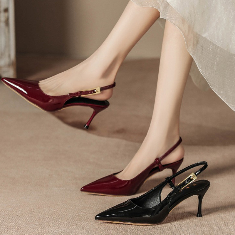 Size 35-40 Women's Fashion Pointed Sandal Sexy Stiletto Heel High Heels ...