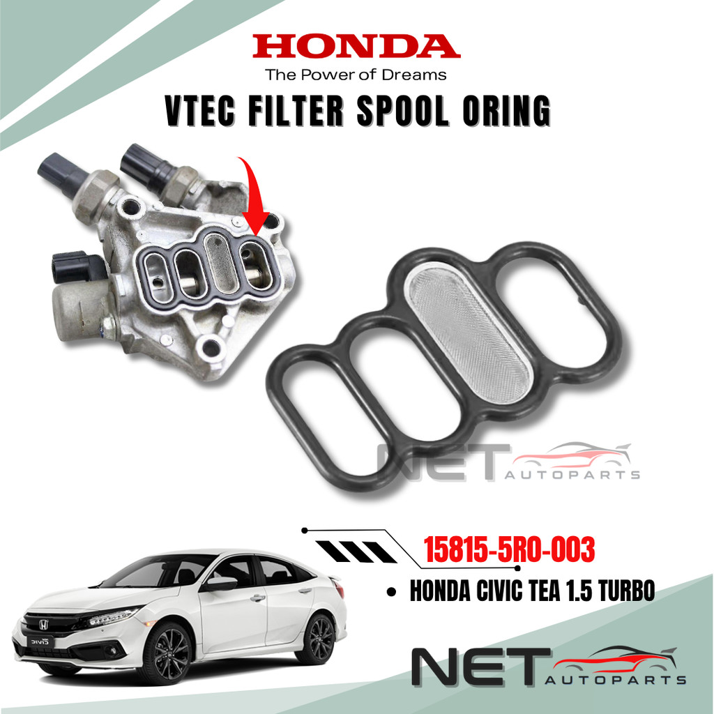 HONDA VTEC FILTER SPOOL VTEC ORING (CIVIC TEA 1.5 TURBO/CITY T9A HYBRID ...