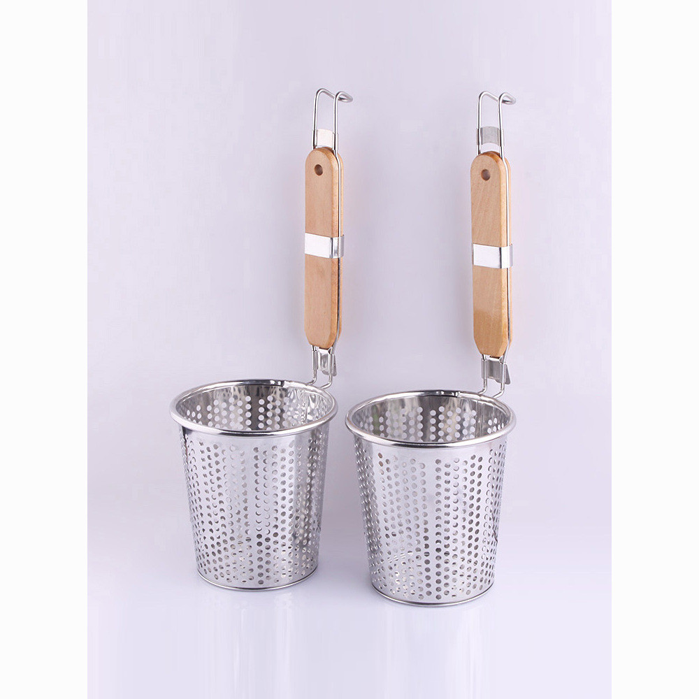 Stainless Steel Spicy Hot Colander Rice Noodle Drain Large Density Mesh ...