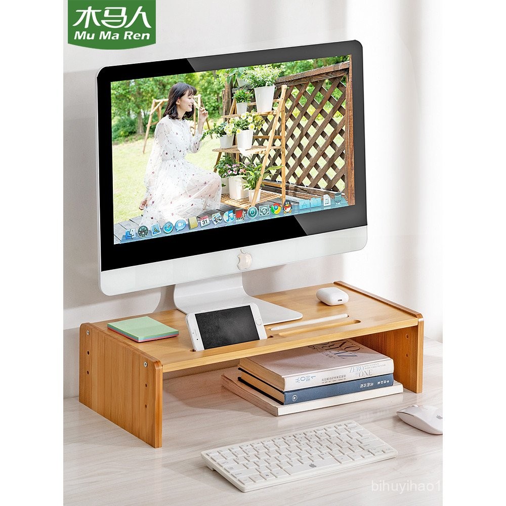 Trojan Computer Monitor Screen Elevated Rack Desktop Storage Storage ...