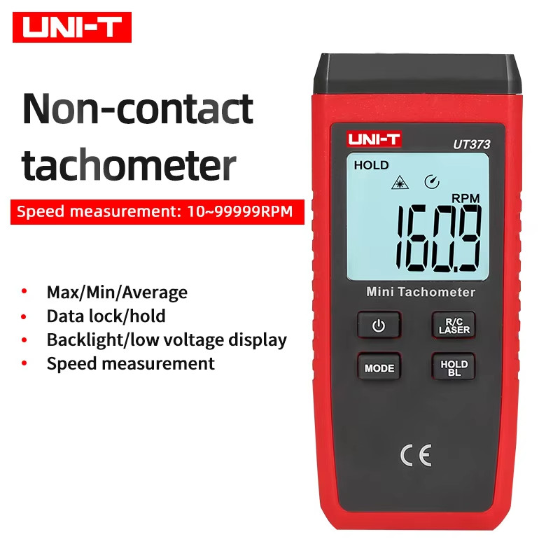 UNI-T UT373 Mini Digital Laser Tachometer Universal Non Contact 99999 ...