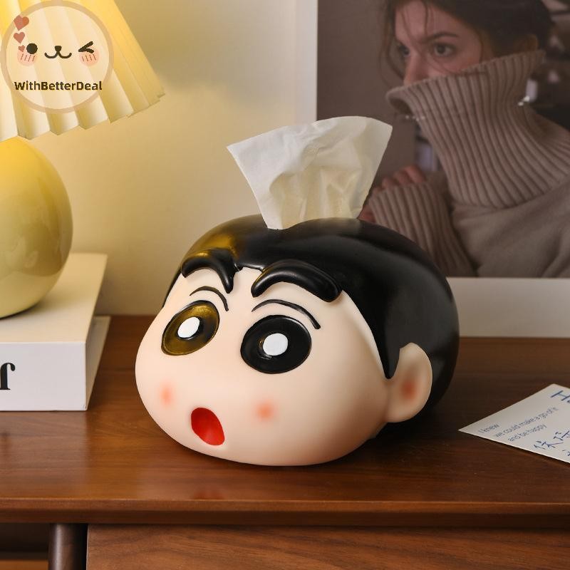 Better Cute Cartoon Anime Tissue Box Anime Crayon Shin-Chan Napkin ...