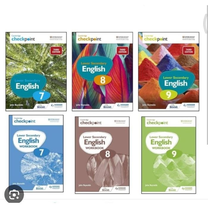 Cambridge Checkpoint Lower Secondary English 7 8 9 Student's & Workbook ...