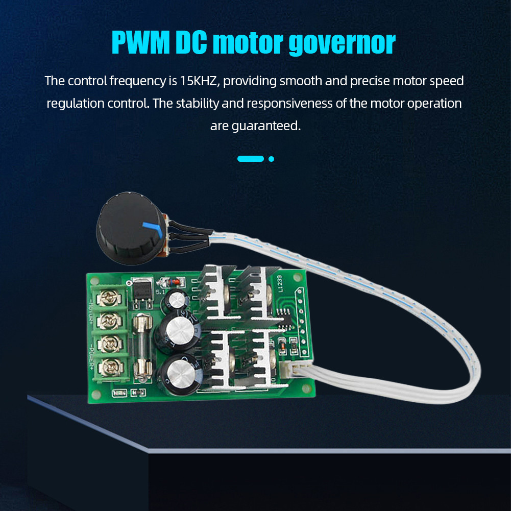 keepdreaming AU DC6-60V PWM Motor Controller Support PLC 30A DC Motor Speed Control Module ...