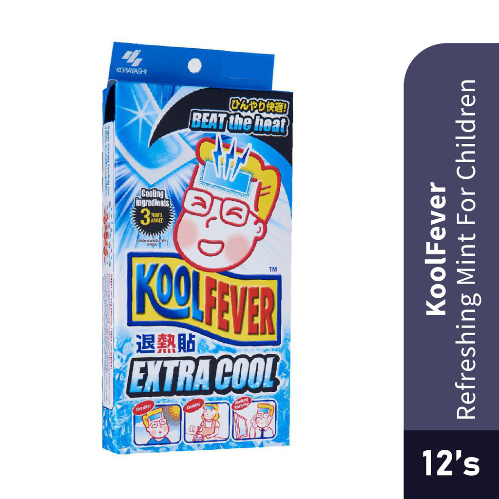 KOOLFEVER Extra Cool 12's for Fever, Cool Fever for Adult, Kool Fever ...