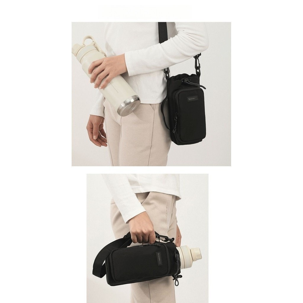 Collapsible Water Bottle Strap Holder Tumbler Carrier Bag Owala Bottle Buddy Cup Holder Sleeve ...