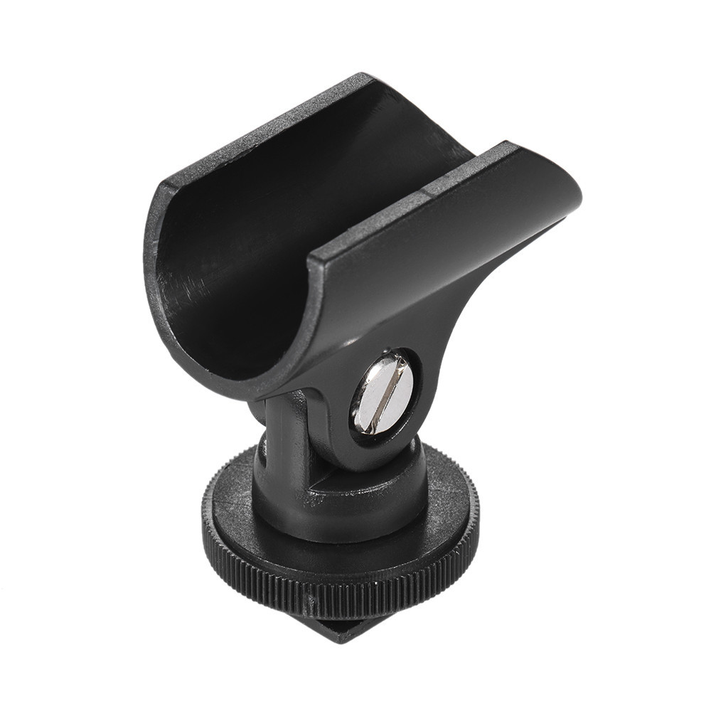 Andoer Screw Dslr Mic Clip With 1/4" Camera Came-1106 19mm Plastic Mic ...