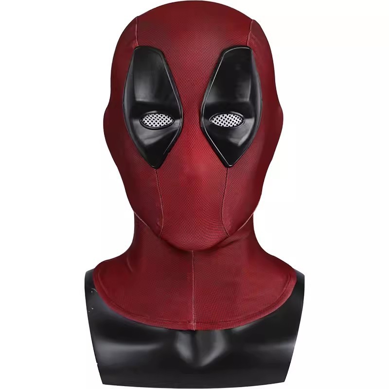 2024 Deadpool Cosplay Mask Costume Prop Adult Deadpool Masks Polyester ...