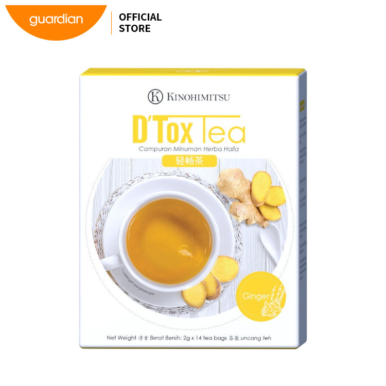 Kinohimitsu D'tox Tea Ginger (2g x 14's) | Shopee Malaysia