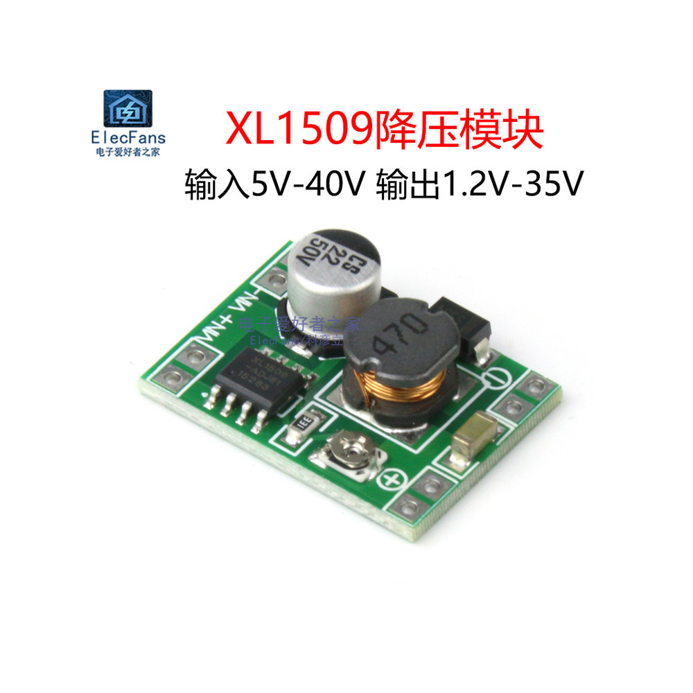 Ultra Small XL1509 Step-down Module Input 5V-40V Transfer Output 1.2V ...