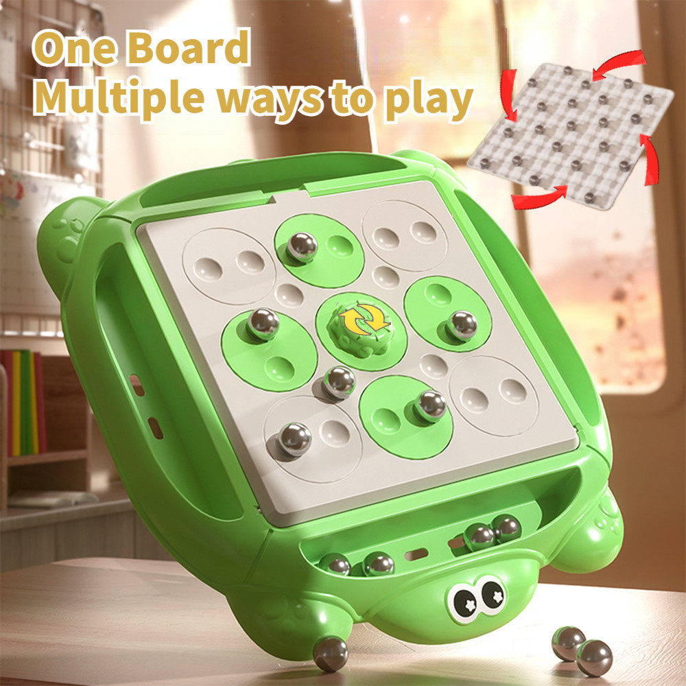 NEW 2 Way Magnetic Chess Magnet Toy Board Games for Kids Parent Child ...